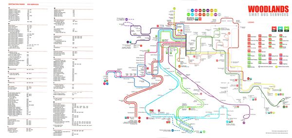 SMRT Town Guides: Woodlands - SgWiki