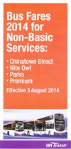 SBS Transit Miscellaneous Brochures: Fare Revision Brochures - SgWiki