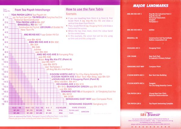 SBS Transit First Generation - Full Purple: Services 142 - 159 - SgWiki