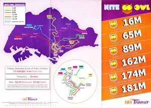 SBS Transit First Generation - Full Purple: Nite Owl Services (M suffix ...