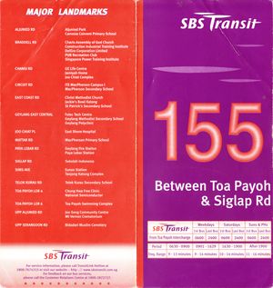 SBS Transit First Generation - Full Purple: Services 142 - 159 - SgWiki