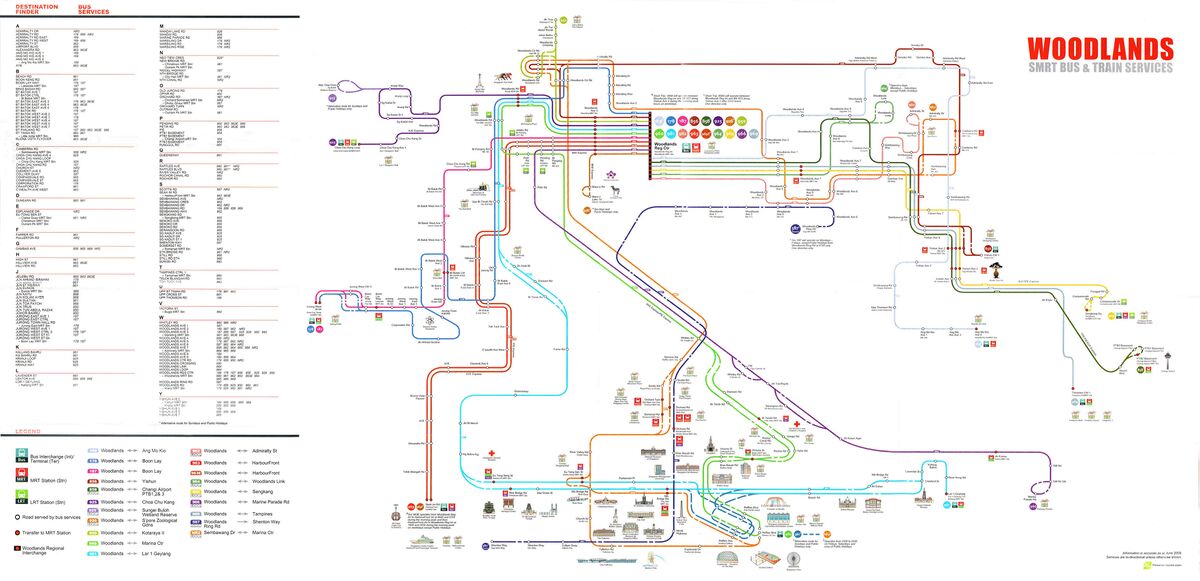 SMRT Town Guides: Woodlands - SgWiki