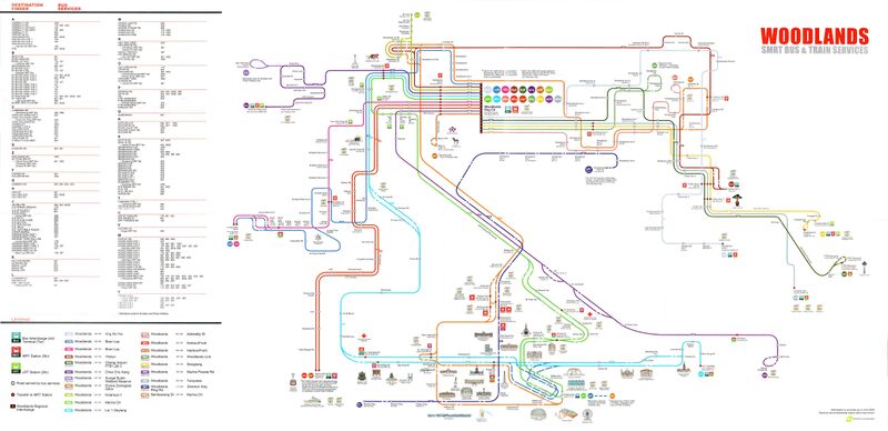 SMRT Town Guides: Woodlands - SgWiki