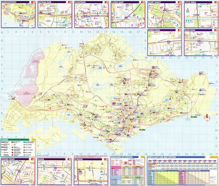 SBS Transit Guide: August - October 2004 - SgWiki