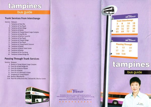 SBS Transit Town Guides: Tampines - SgWiki