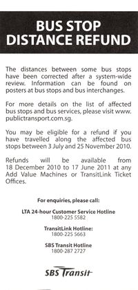 SBS Transit Miscellaneous Brochures: Fare Revision Brochures - SgWiki