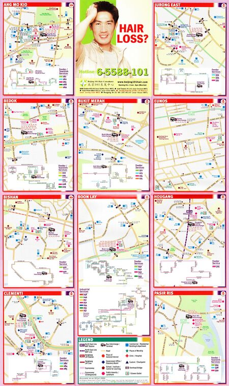 SBS Transit Guide: August - October 2004 - SgWiki