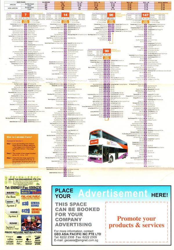 SBS Transit Town Guides: Clementi - SgWiki