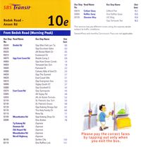 SBS Transit Sixth Generation - Excel: Fast Forward Services - SgWiki
