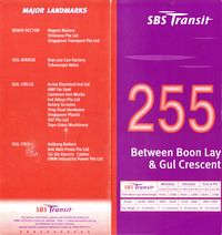 SBS Transit First Generation - Full Purple: Jurong Industrial Services ...
