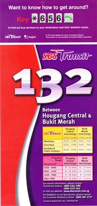 SBS Transit Third Generation - Big Coke: Services 131 - 139 - SgWiki