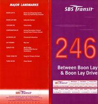 SBS Transit First Generation - Full Purple: Jurong Industrial Services ...