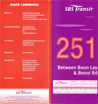 SBS Transit First Generation - Full Purple: Jurong Industrial Services ...