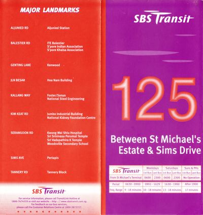 SBS Transit First Generation - Full Purple: Services 103 - 139 - SgWiki