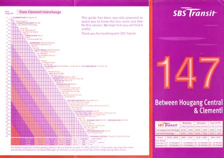 SBS Transit First Generation - Full Purple: Services 142 - 159 - SgWiki