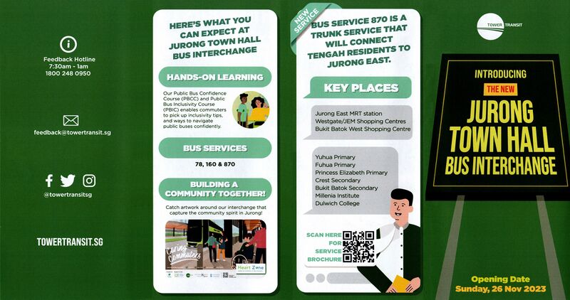 Tower Transit: Interchange Introduction Brochures - SgWiki